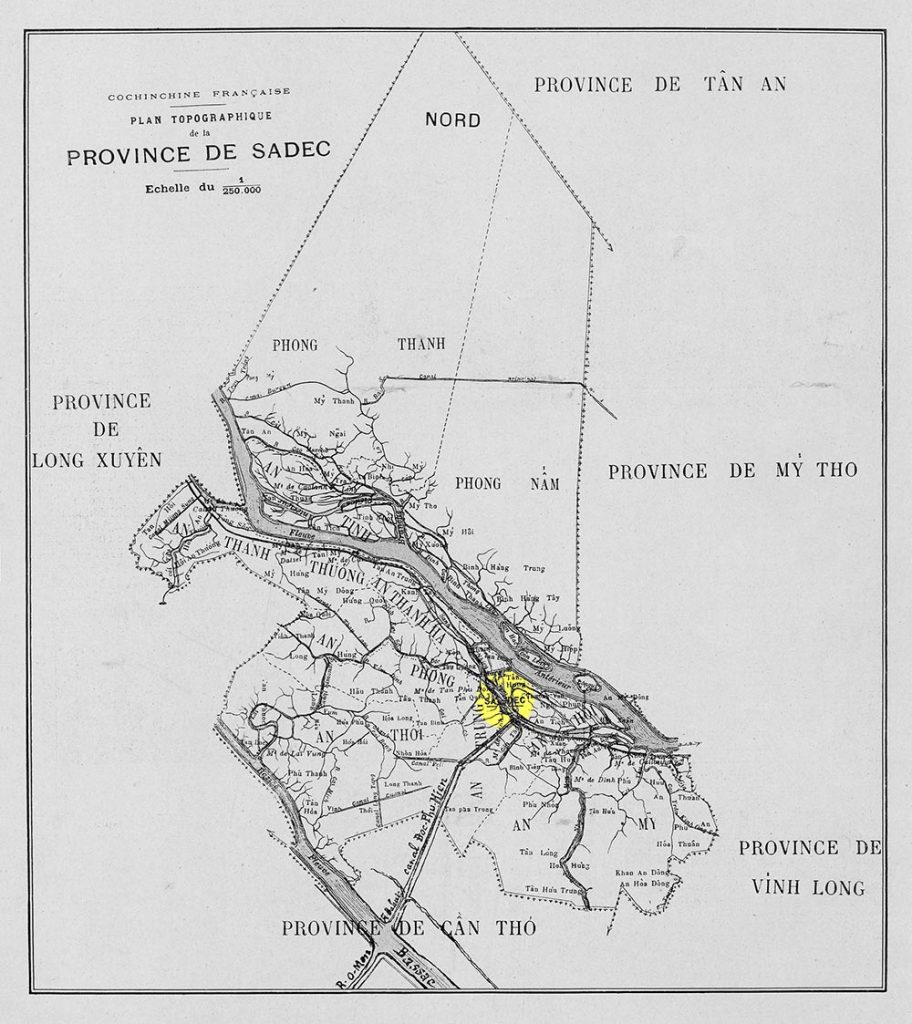 Lịch sử hình thành và hình ảnh ngày xưa của tỉnh Sa Đéc (nay là Đồng Tháp)